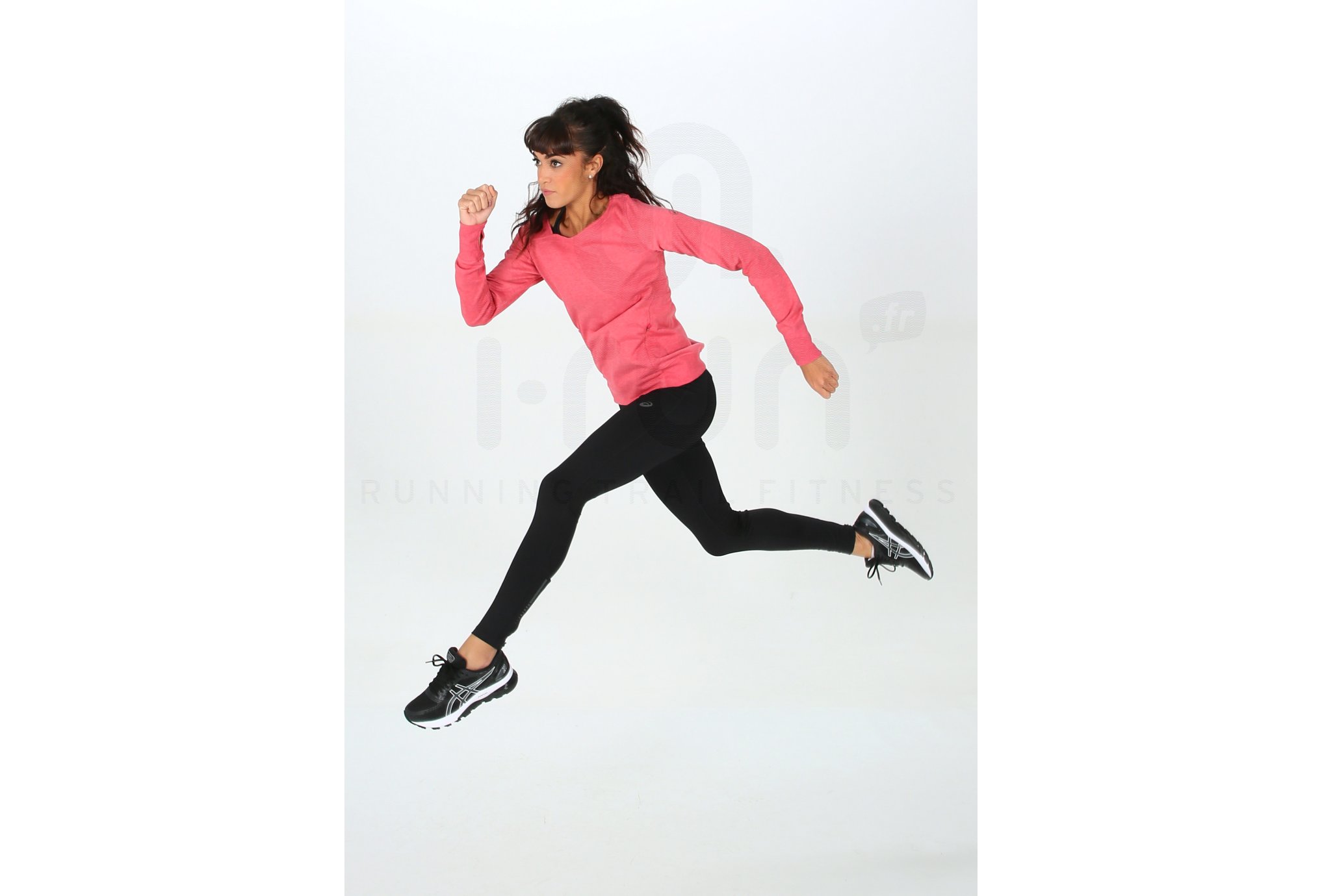 Asics FuzeX Crew Top Damen im Angebot | Damen Bekleidung Hoodies Asics
