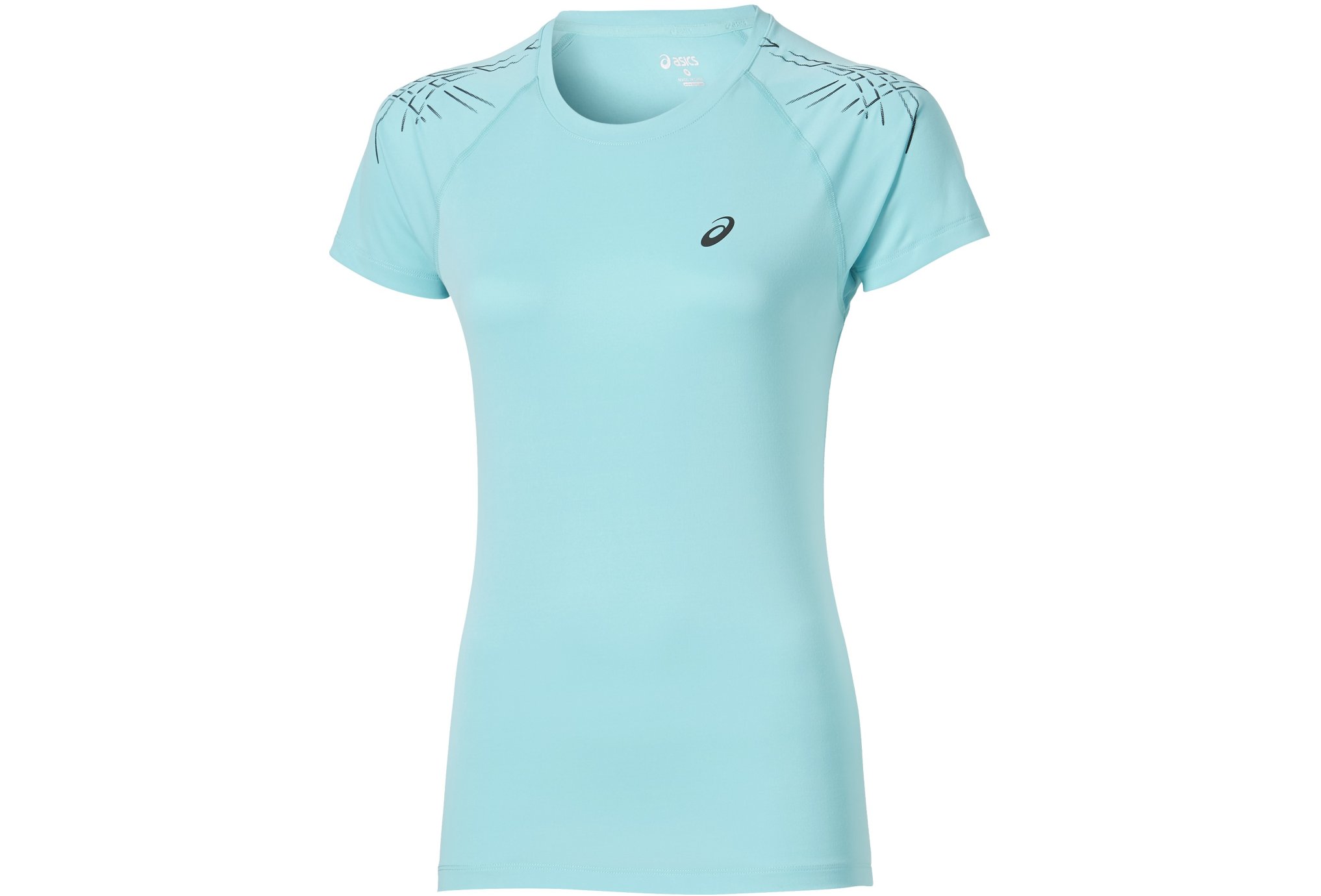 Asics Camiseta Stripe Top en promoción | Mujer Ropa Carrera Asics