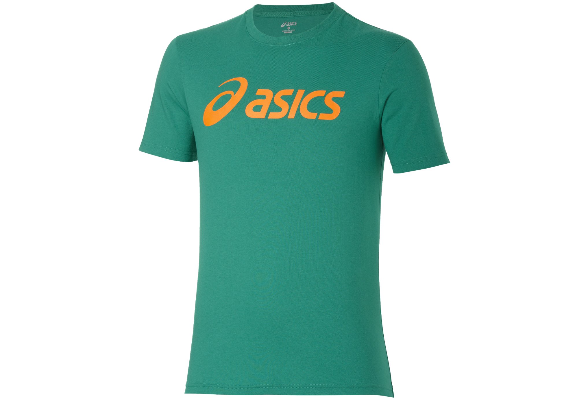 Asics Tee-Shirt Stripes Logo M homme pas cher