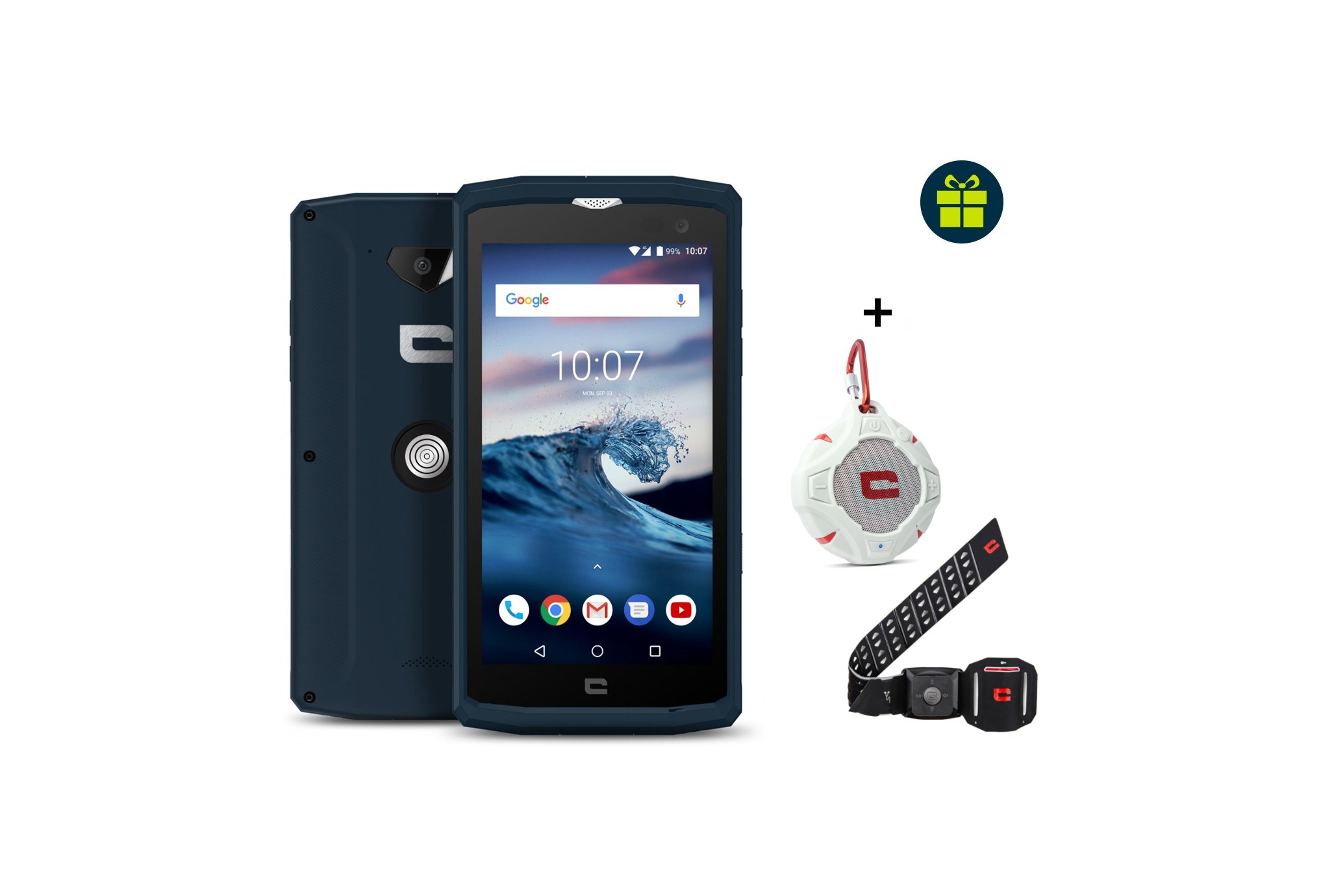 Crosscall Pack de teléfono Core-X3 + X-Armband + X-Wave de regalo en ...