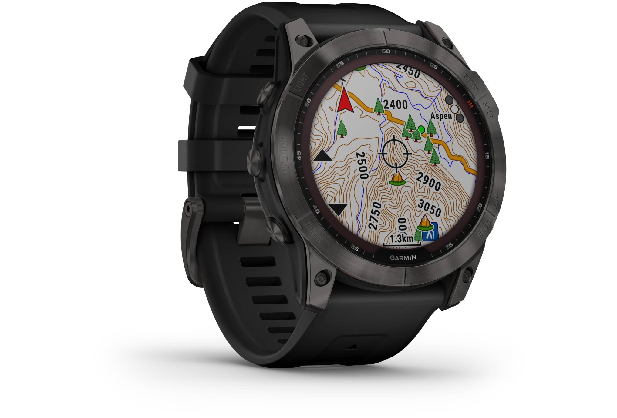 Garmin Fenix 7X Sapphire Solar Titane pas cher