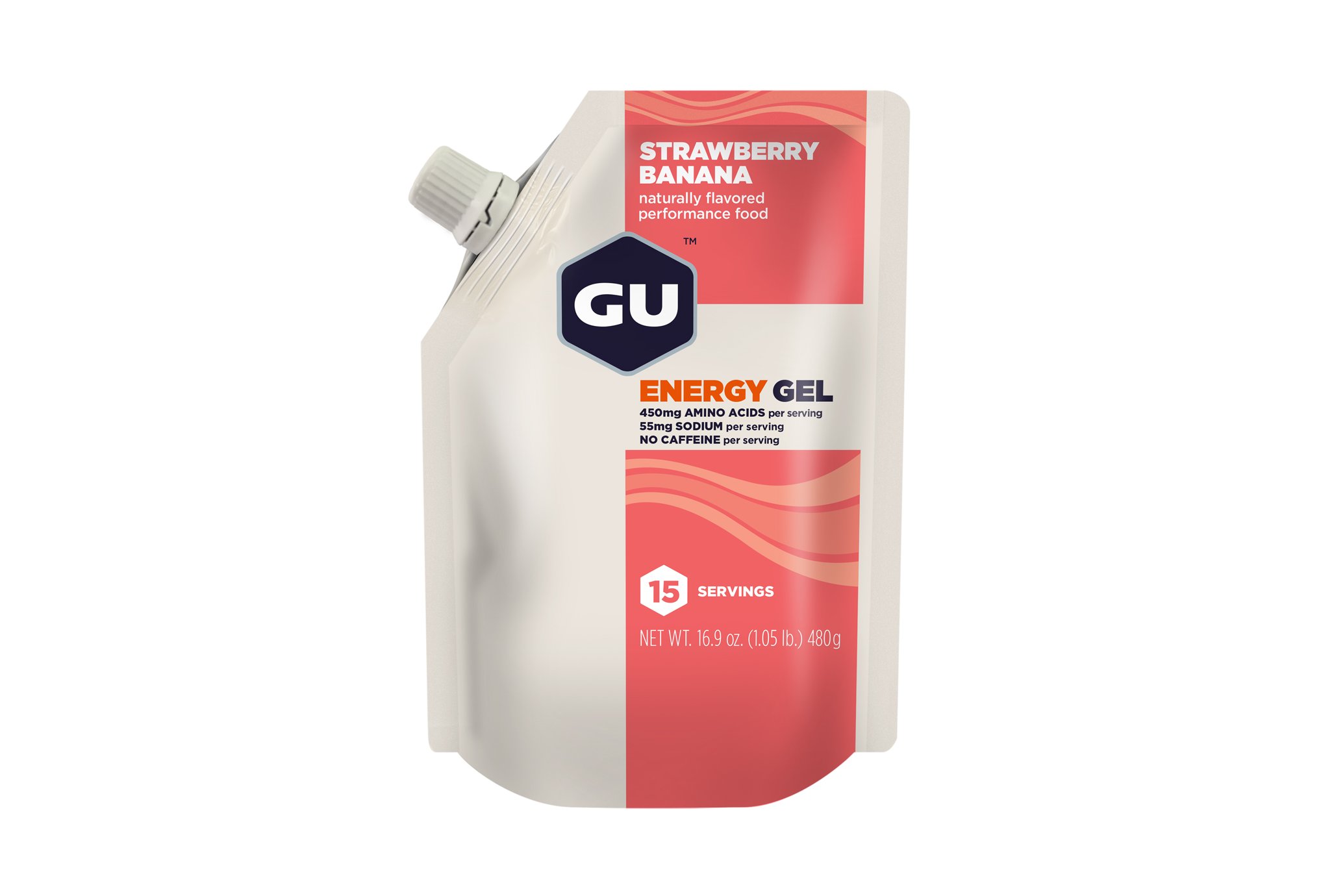 GU Recarga 15 dosis Gel Energy - Fresa/Plátano | Dietética Geles GU