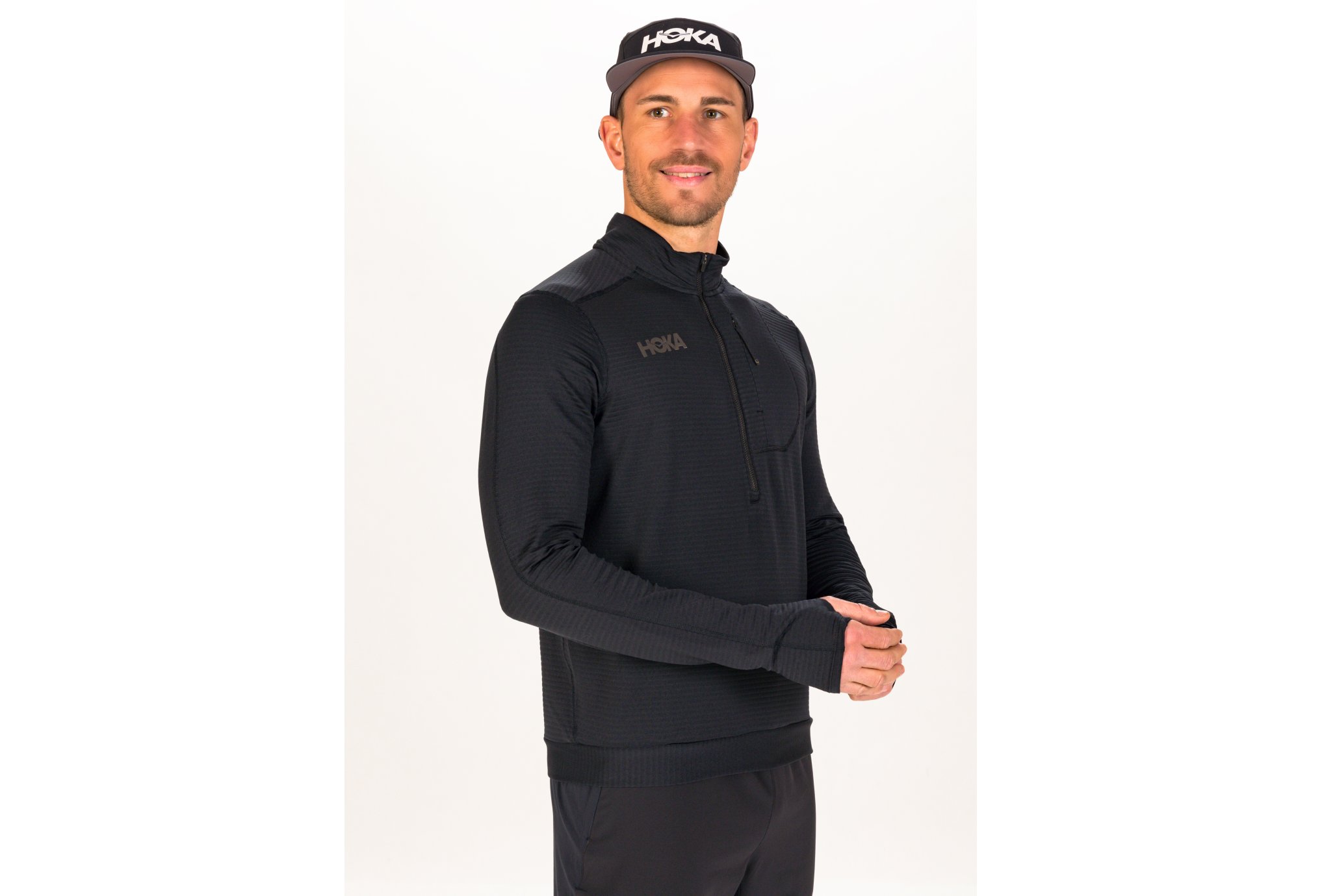 Hoka One One 1/2 Zip en promoción | Hombre Ropa Camisetas Hoka One One