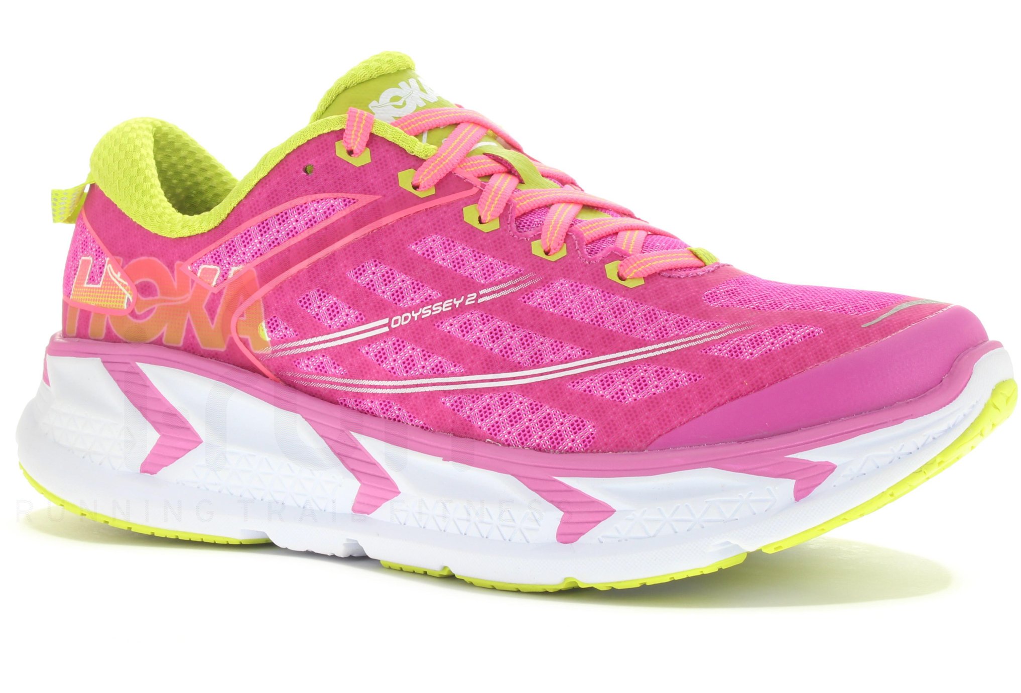 Hoka One One Odyssey 2 W femme Rose pas cher