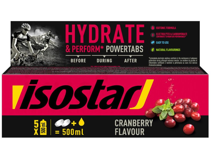 Isostar Powertabs Antioxydant - Cranberry