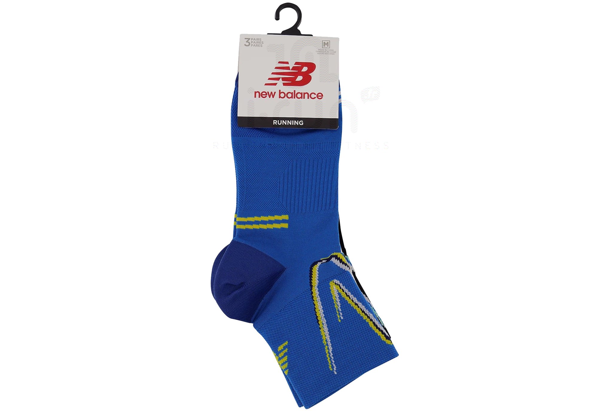 New Balance pack de 3 pares de calcetines Run Impact Ankle en promoción ...