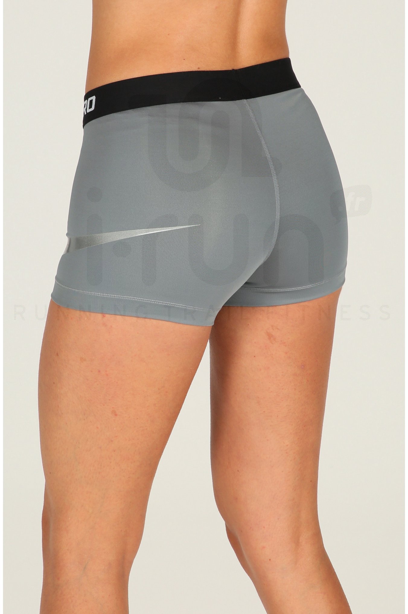 Nike Pro Cool Logo W femme Gris/argent pas cher