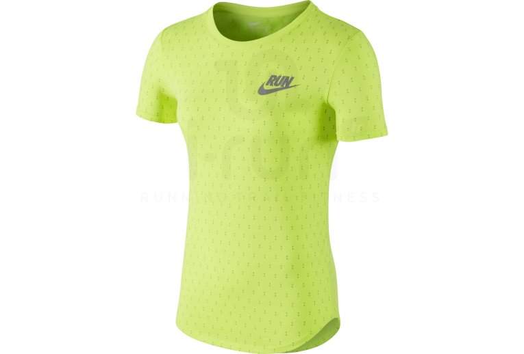Nike Camiseta manga corta Print Digi Dots en promoción | Mujer Gimnasio Nike Carrera Ropa