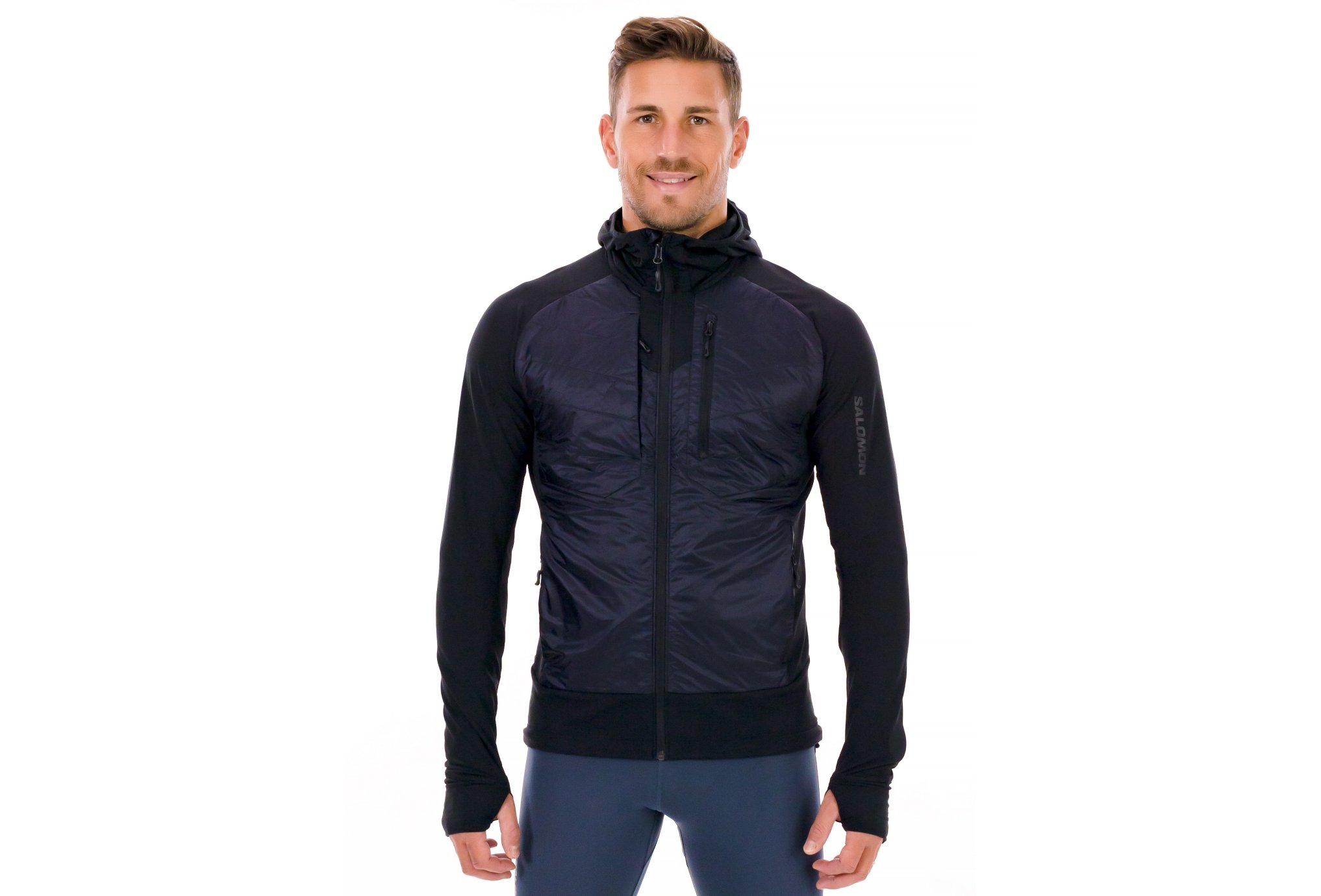 Salomon Elixir Hybrid Hooded M special offer | Men Clothing Jackets Salomon