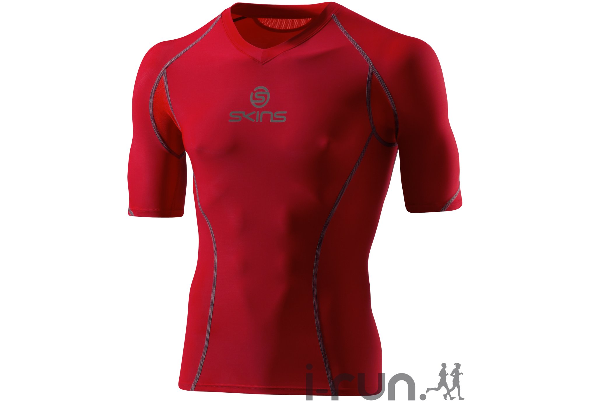 Skins Tee-shirt de compression S/L Sport M homme pas cher