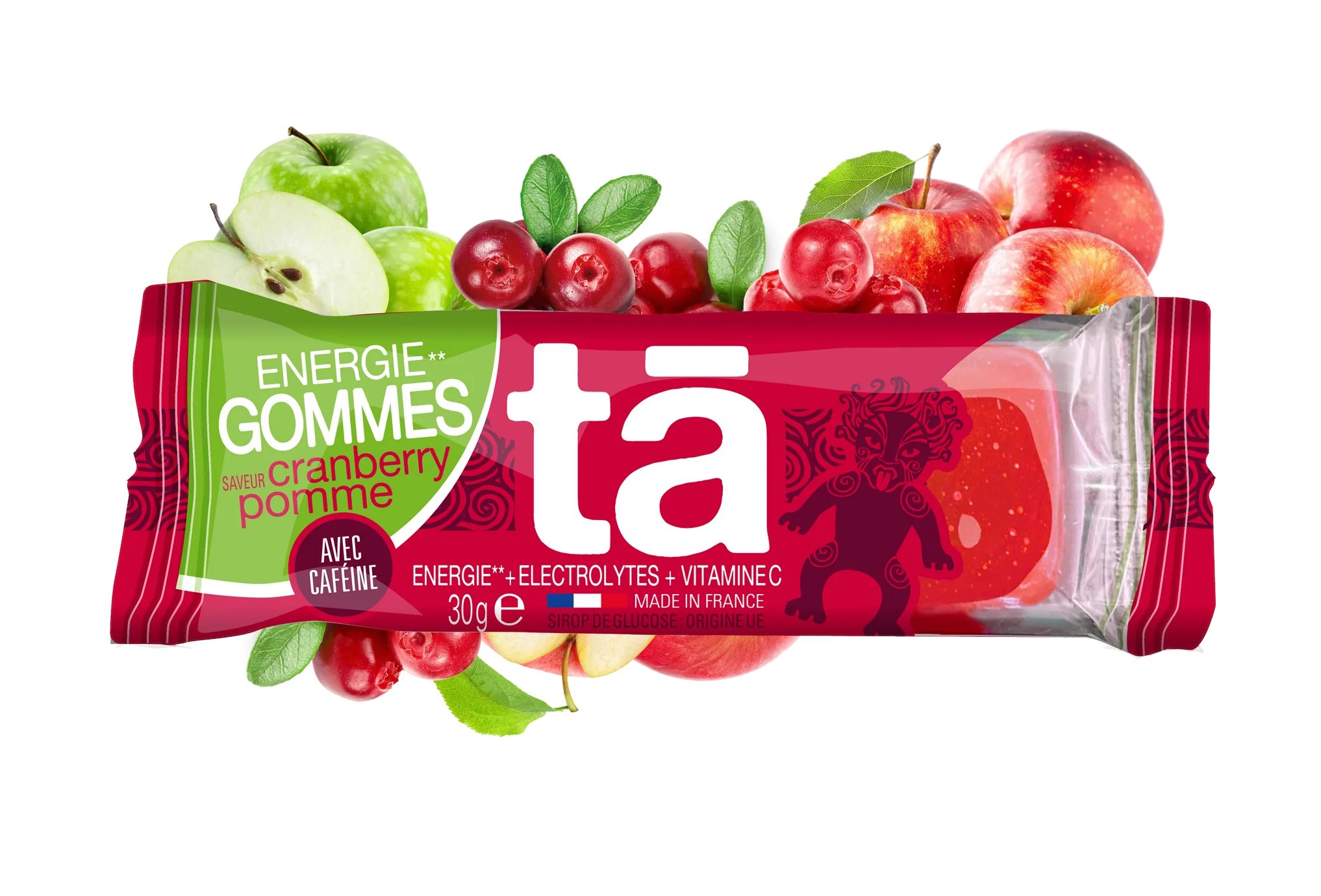 Ta Energy Energie Gommes - Cramberry Pomme | Sports nutrition Bars Ta ...