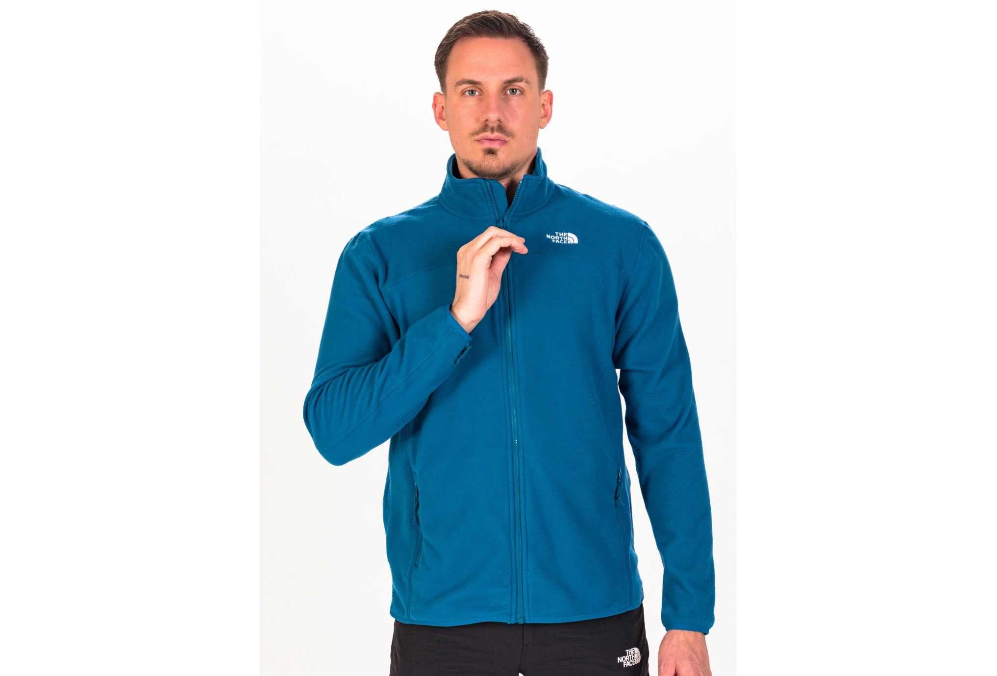 The North Face chaqueta 100 Glacier Full Zip en promoción | Hombre Ropa ...