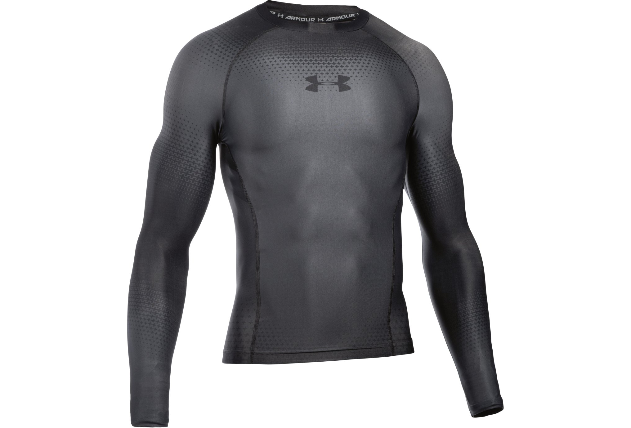 Under Armour Charged Compression Manches Longues M pas cher - Vêtements ...